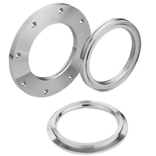ISO-LF NW100 (DN100) 4.0 inch (101.6 mm) Weld Flange, Claw-Clamp ...
