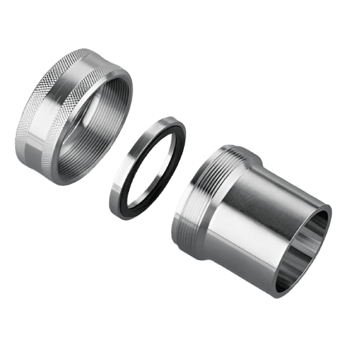 Quick-Disconnect 2 in (50.80 mm) Stainless Steel Vacuum Connector | UHV ...