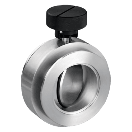 Butterfly Valve HV NW25 ISO KF Stainless Steel Aluminum Handle | MDC ...