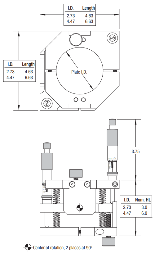 Standard Gimbal Port Aligner | Dual-Axis Vacuum Port Alignment | MDC ...